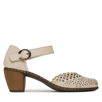 Rieker Halbschuhe Rieker 40902-60 Beige