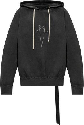 Rick Owens Oversized Hoodie - - Sweatshirts & Hoodies - Herren - Schwarzk - M