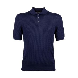 Tagliatore Polo - - Tops - Herren - Blau - 3XL