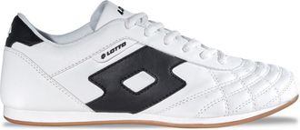 Lotto TENDORO LC Unisex Sneaker, White/Black, 40 EU