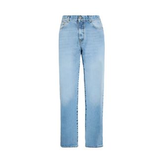 Family Fir$t Milano Gerades Jeans - - Jeans - Herren - Blau - XL