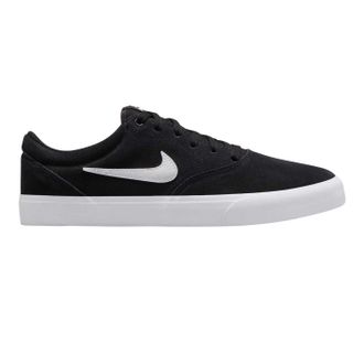 Nike Charge Schuhe f&uuml;r Herren, Wildleder, Niedrig geschnitten (Schwarz/Wei&szlig;)