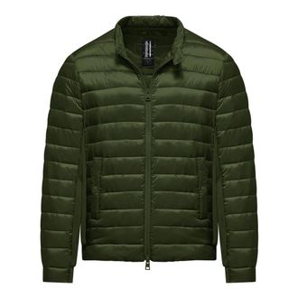 Bomboogie Homme, Vestes, Vert, Taille: M Veste Bi-mati&egrave;re avec Rembourrage Synth&eacute;tique