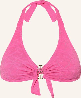 Watercult Watercult Neckholder-Bikini-Top Supernova Mit Glitzergarn pink