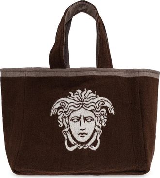 Versace unisex, Sacs, Brun, Taille: ONE Size Shopper Beach Bag