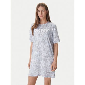 DKNY Nachthemd YI30093 Blau Regular Fit