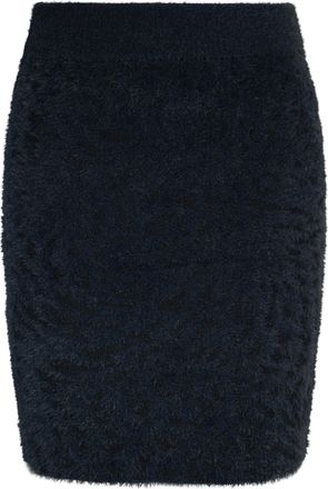 Mymo Strickrock Damen schwarz