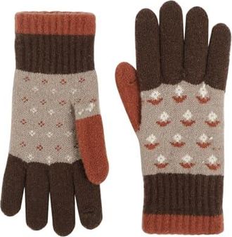 Generic Gants Femme,Gants Chaud Femme,tricot&eacute;s dhiver extensibles &agrave; doigts complets pour hommes femmes ou adolescents (Coffee, One Size)