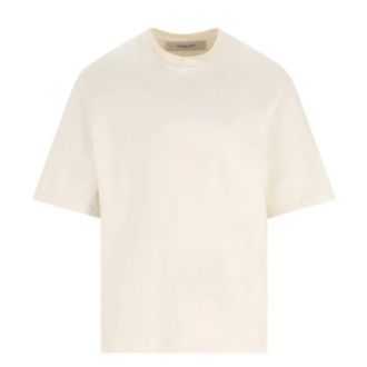 Golden Goose Homme, Tops, Beige, Taille: XL Jersey Capsule T-shirt