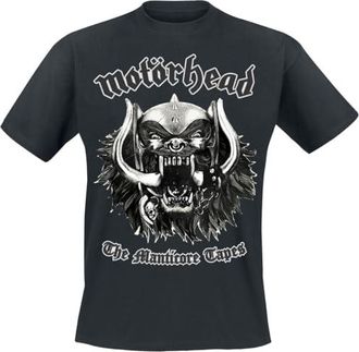 Motörhead The Manticore Tapes Tracklist Homme T-Shirt Manches Courtes Noir XL