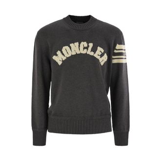 Moncler Herren, Strickwaren, Grau, SGr&ouml;&szlig;e