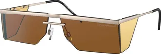 Emporio Armani unisex, Accessoires, Jaune, Taille: 62 MM Ea2123 Lunettes de soleil
