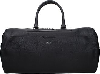 Pineider Hommess Porte-documents en cuir noir