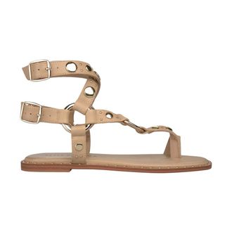 Alma En Pena Alma EN Pena, Femme, Chaussures, Beige, Taille: 38 EU Sandale Avec Clous