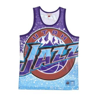 Mitchell & Ness Utah Jazz Basketball Tank Top - - Sport - Herren - Mehrfarbig - L