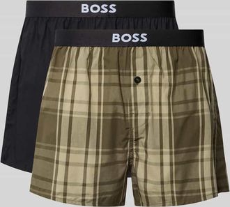 HUGO BOSS Pant & Trunk aus reiner Baumwolle im 2er-Pack