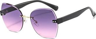 Generic Lunettes de soleil sans monture pour hommes et pour femmes, sports de vacances en plein air (couleur : I, taille : moyen) 2026, F, Taille unique