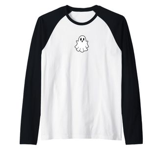 Trendy Apparel Halloween Spooky Ghost Pocket Stay Spooky Raglan