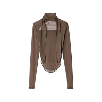 Christophe Lemaire Damen, Oberteile, Braun, XSGr&ouml;&szlig;e