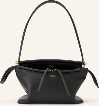Loewe Schultertasche Whisker Small schwarz