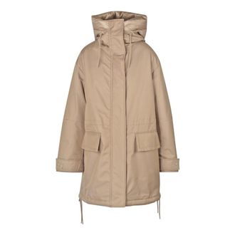 Duno Parka imbottito - - Coats - Damen - Braun - L