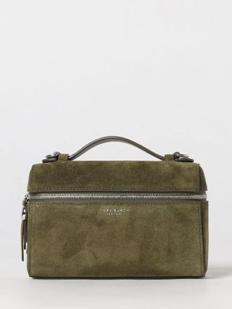 Tory Burch Mini sac &agrave; main Romy en cuir et daim avec bandouli&egrave;re amovible