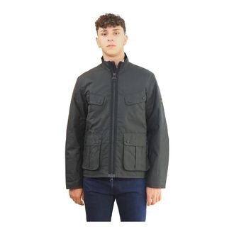 Barbour Duke Sage Winterjacke Wasserdicht Baumwolle - - Jackets - Herren - Gr&uuml;n - L