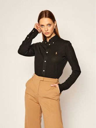 Polo Ralph Lauren Hemd Heidi 211664427010 Schwarz Slim Fit