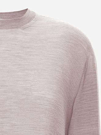 Jil Sander Womens Wool And Cashmere Blend Sweater Pink