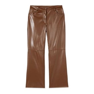Oltre Schlaghosen - - Trousers - Damen - Braun - 2XL