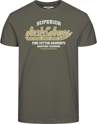 Jack & Jones T-Shirt Herren T-Shirt 3er Pack Baumwolle (Packung, 3er Pack)