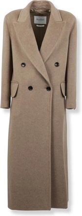Max Mara Femme, Manteaux, Brun, Taille: 38 FR Armonia Coat