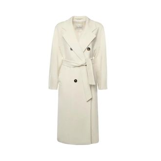 Max Mara Damen, M&auml;ntel, Wei&szlig;, SGr&ouml;&szlig;e