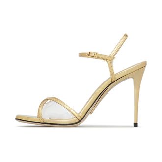 Loriblu Femme, Chaussures, Jaune, Taille: 37 EU Sandales &agrave; Talons Hauts