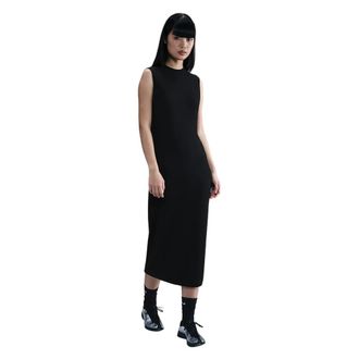 Nike Wool Classics Knit Dress - - Sport - Damen - Schwarzk - M
