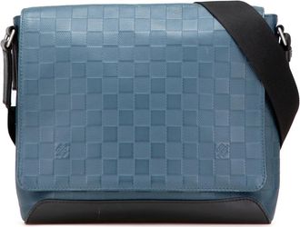 Louis Vuitton Hobo Bags - Damier Infini District PM - Gr. unisize - in Blau - für Damen