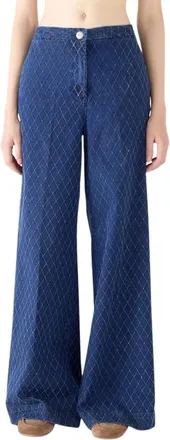 Shaft Femme, Jeans, Bleu, Taille: W25 Jeans Flaire