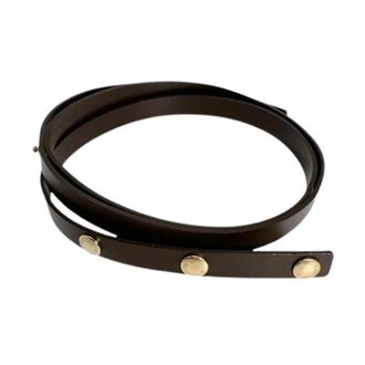 Louis Vuitton Pre-owned Vintage Leather Strap - - Pre-owned - Damen - Braun - ONE SIZE
