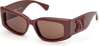 Max Mara Mm0209 Sonnenbrille - - Accessories - unisex - Braun - 53 MM