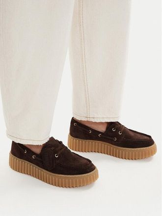 Clarks Halbschuhe Torhill Boat 26186647 Braun