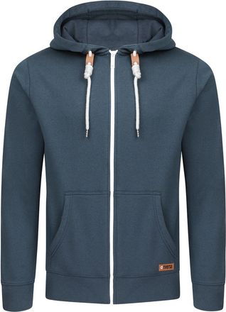Riverso Sweatjacke Herren mit Kapuze Reißverschluss Regular Fit RIVThilo Kapuzenjacke Blau XXL, Größe:XXL, Farbe:Navy