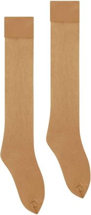 Wolford Satin Touch 20 Kniestr&uuml;mpfe - - Underwear - Damen - Beige - M
