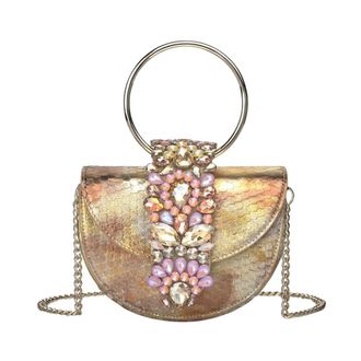 Alma En Pena Alma EN Pena, Femme, Sacs, Multicolore, Taille: ONE Size Sac &agrave; bijoux en demi-lune