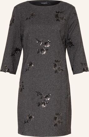 Ana Alcazar Kleid Mit 3/4-Arm Und Pailletten grau