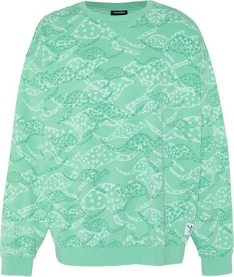 Chiemsee Sweatshirt mit K&auml;nguru-Alloverprint