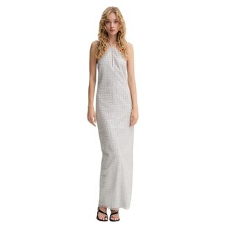 Rotate Rotate Birger Christensen - Robe Longue - Femme - Robes - Gris - Taille: 38 FR