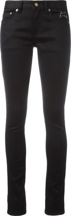 Saint Laurent Klassische Skinny-Jeans - Schwarz