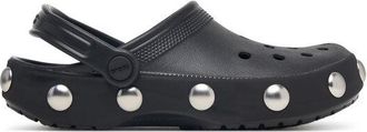 Crocs Pantoletten Classic Big Studded Clog 214236 Schwarz