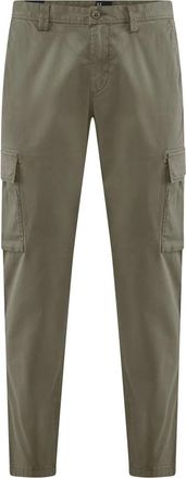 Bomboogie Homme, Pantalons, Beige, Taille: W38 Pantalon Cargo en Gabardine