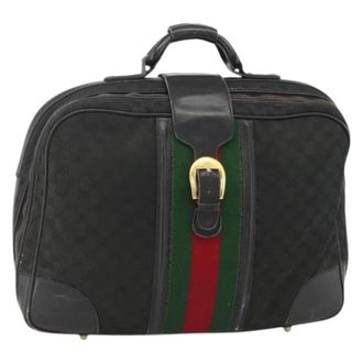 Gucci Pre-owned Travel Case - - Pre-owned - Damen - Schwarzk - ONE SIZE